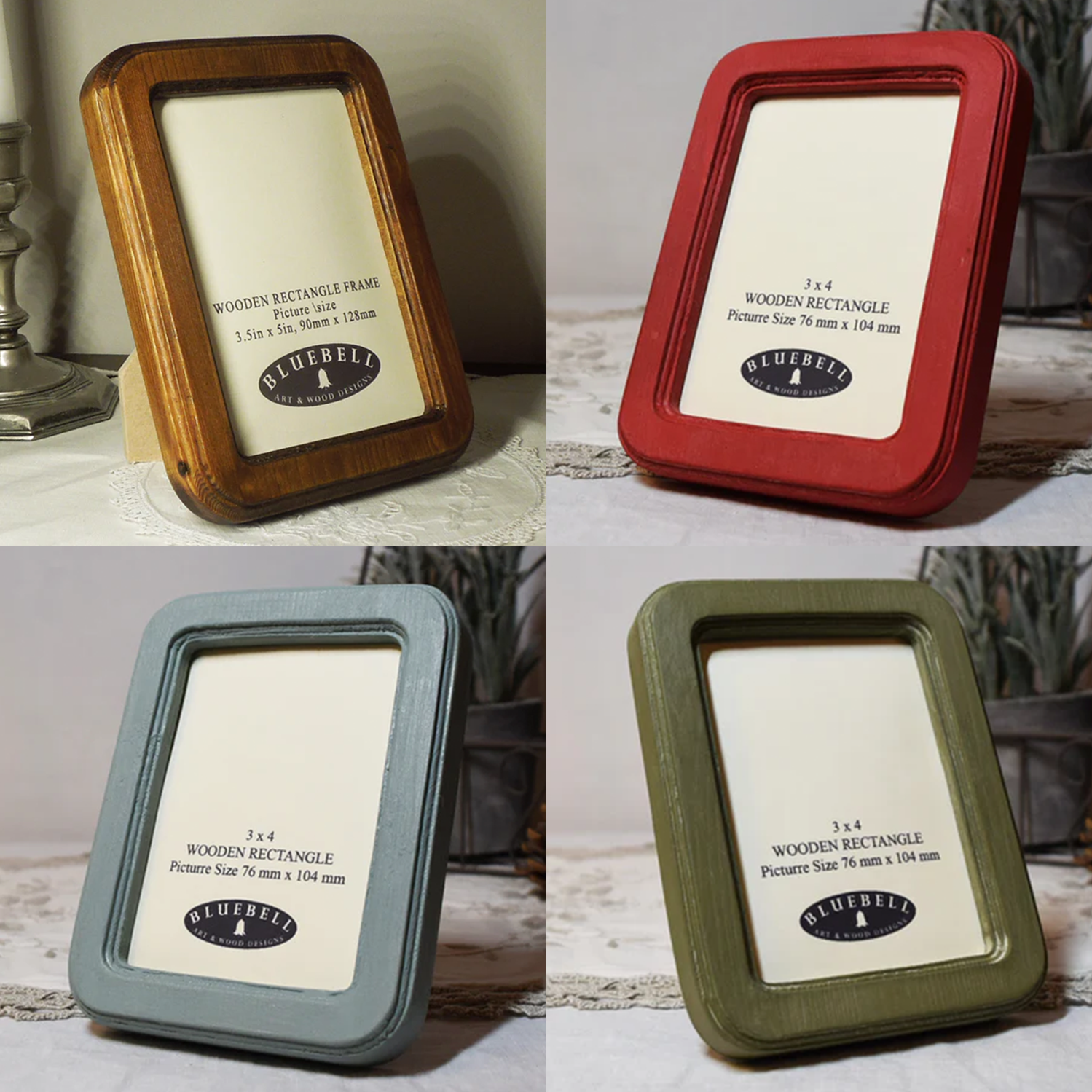 Rectangle Frames – Bluebell Art & Wood Designs
